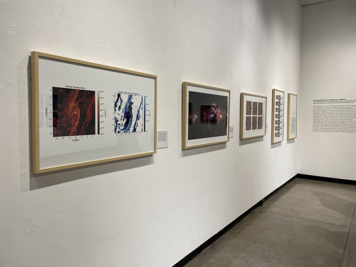 The Milky Way Laboratory Contributes to Art Exhibit at the University ...