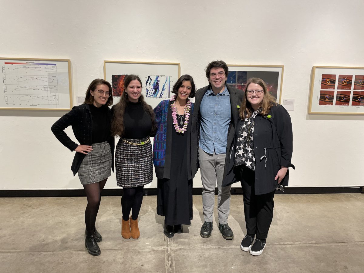 The Milky Way Laboratory Contributes to Art Exhibit at the University ...