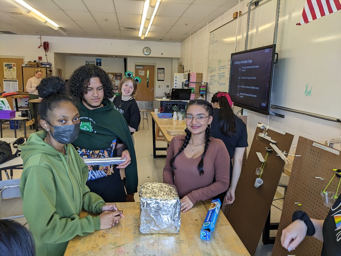 UConn STARs Visit Hartford High School | Department of Physics ...